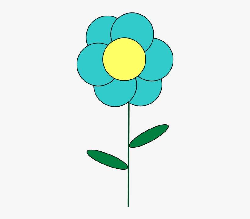 Flowers For Blue Flowers Clip Art - Little Clip Art Flowers PNG Image ...