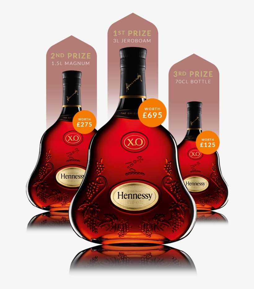 Drawn Bottle Hennessy - Hennessy Cognac X.o. X 6 PNG Image ...