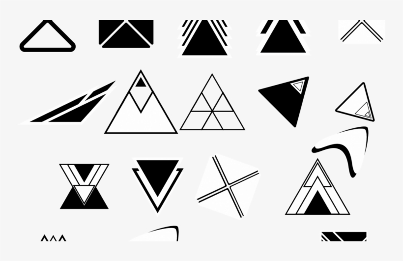 Shades Of Triangles - Triangle PNG Image | Transparent PNG Free ...