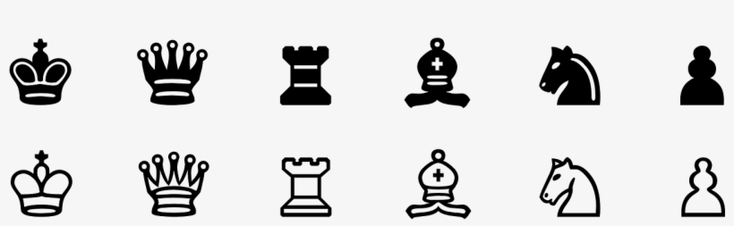 Chess Pieces Symbols PNG Image | Transparent PNG Free Download on SeekPNG