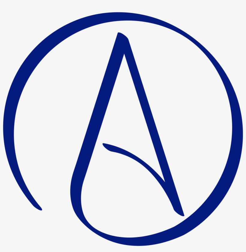 Atheist Band Logo Png Vector Black And White Stock - Atheist Symbol PNG ...