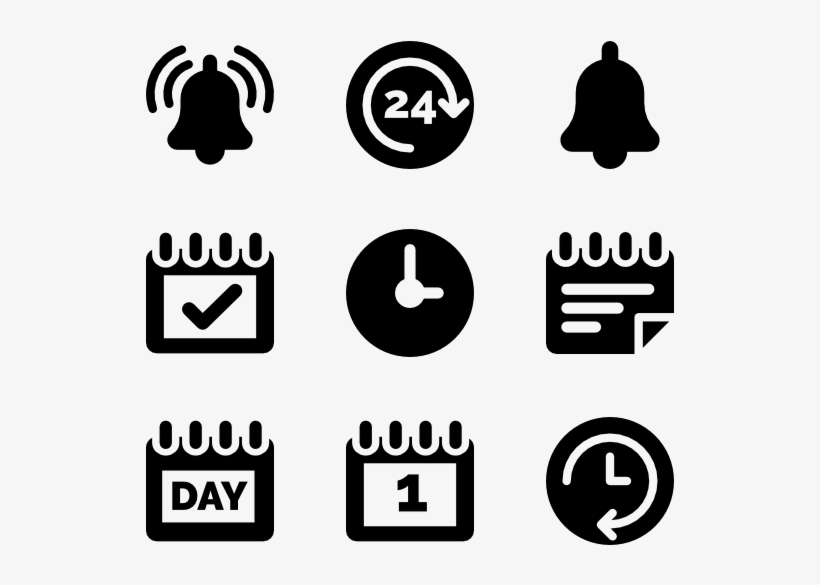 Time And Date - Date And Time Icon Png PNG Image | Transparent PNG Free ...