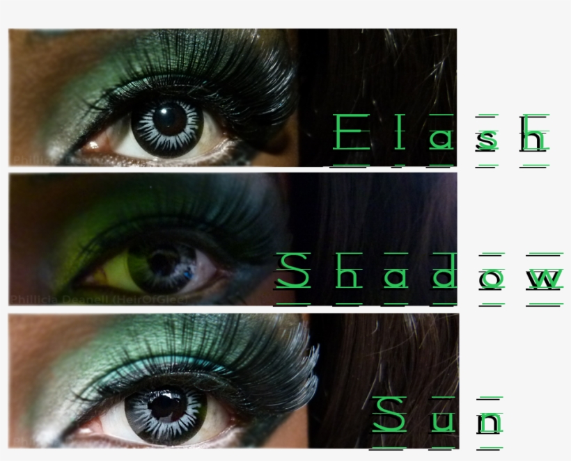 Enlargement You'll See More Of In The Video, Long Story - Eye Shadow ...