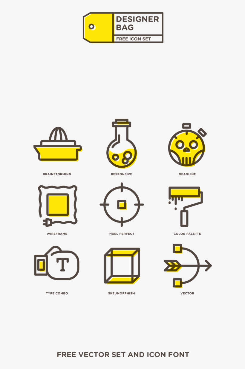 Download Free Icon Set On Behance - Icon | Transparent PNG Download ...