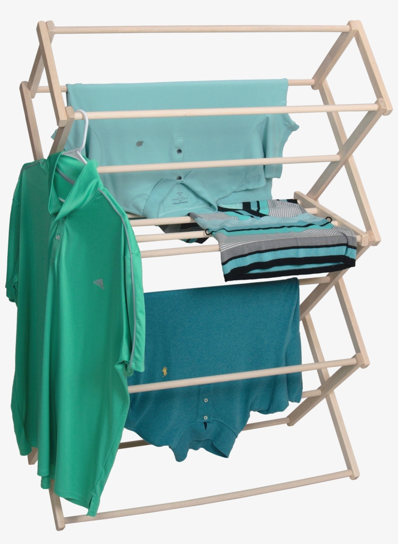 Pennsylvania Woodworks Large Wooden Clothes Drying PNG Image ...