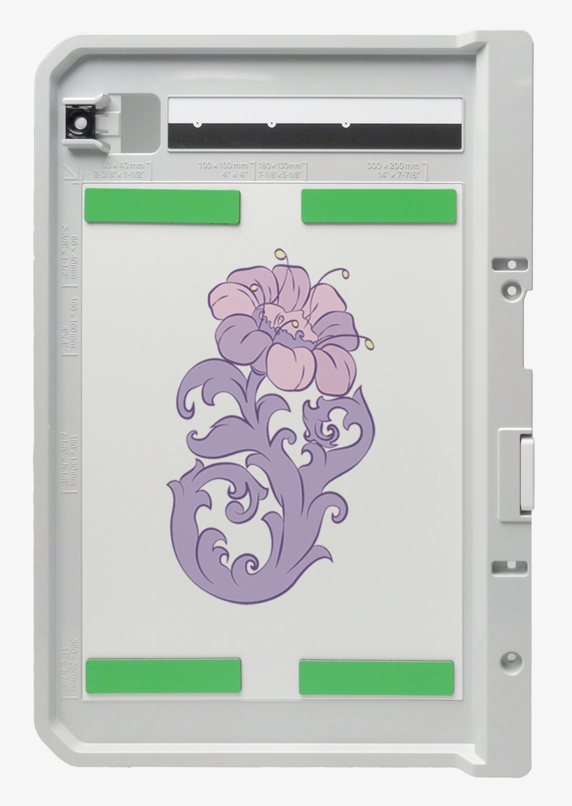 With The Scanning Frame You Can Scan Drawings And Clip - Brother ...