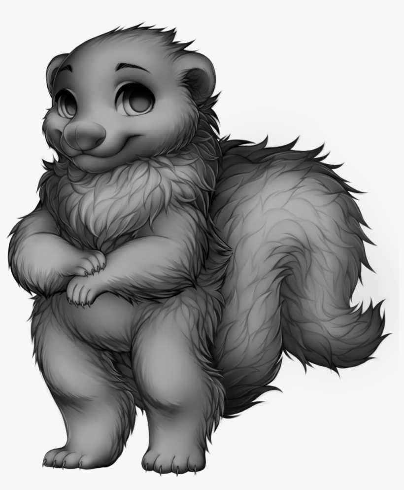 Download Furvilla Skunk Base - Squirrel Base | Transparent PNG Download ...