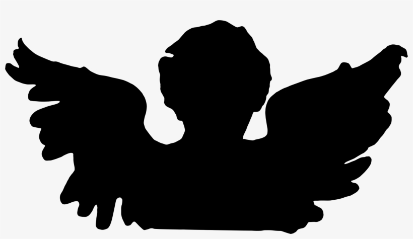 Download Cherub Silhouette Angel Drawing Statue - Cherub Silhouette ...