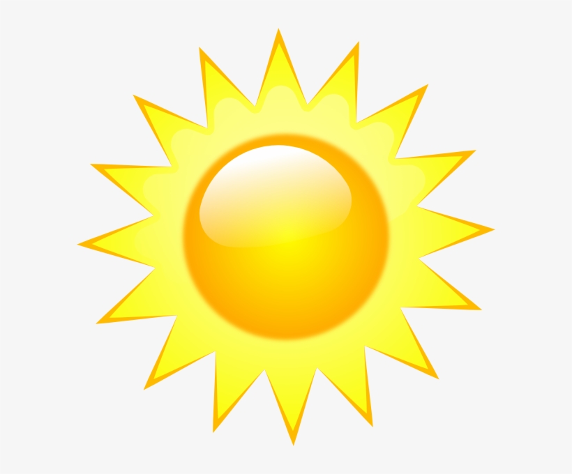 Download Vector Sun - Sunny Weather Symbol Transparent | Transparent ...