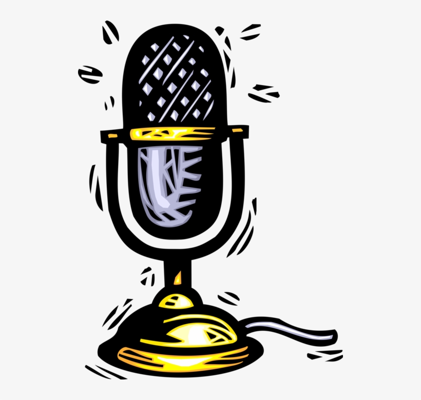 Vector Illustration Of Acoustic To Electric Transducer PNG Image ...