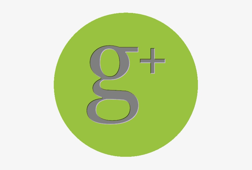Gray Google Plus Logo With Green Background - Inside Icon Png PNG Image ...