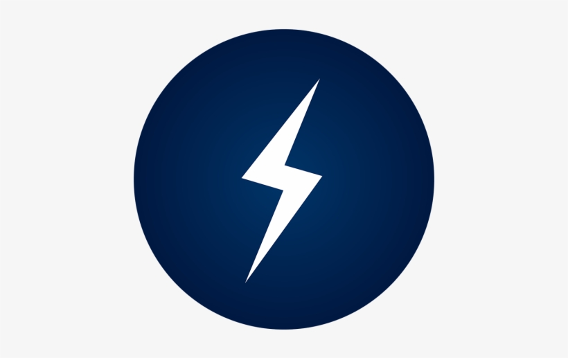 Download Lightning Icon, Icon, Sign, Symbol Png And Vector - Emblem ...