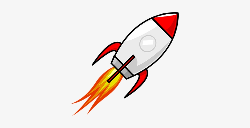 Download Rocket Space Ship Space Launch Propulsion - Cartoon Rocket ...