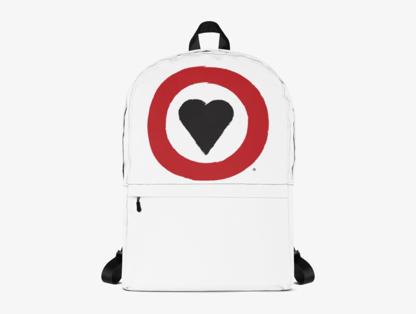 Heart Circle Backpack - Backpack PNG Image | Transparent PNG Free ...