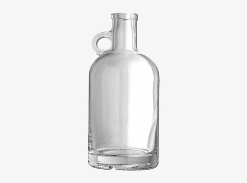Flint 750 Ml Moonshine Jug Flat Bottom Liquor Bottle - Bottle PNG Image ...