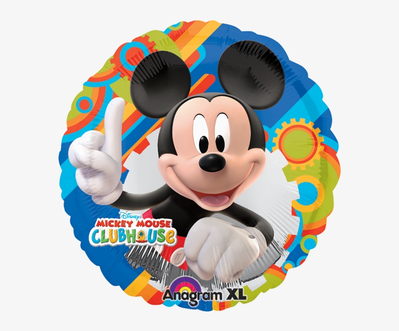 Globo Mickey Clubhouse - Mickey Mouse Balloon PNG Image | Transparent ...