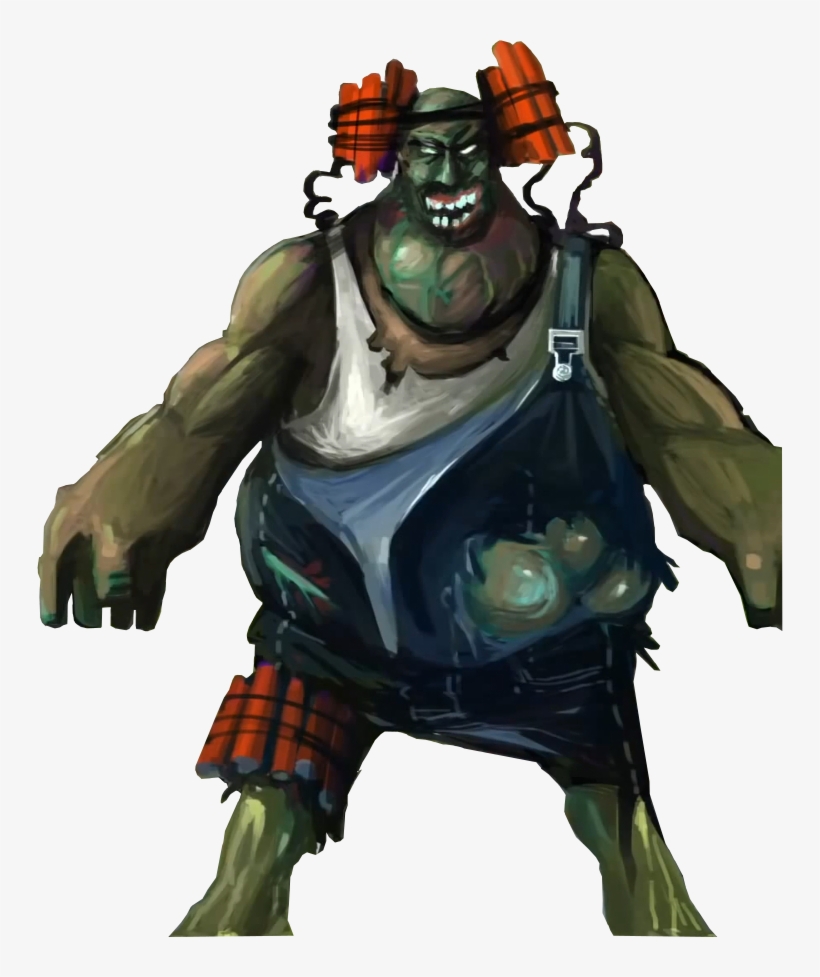 Bomberzombie-lg - Zombie Bomber PNG Image | Transparent PNG Free ...