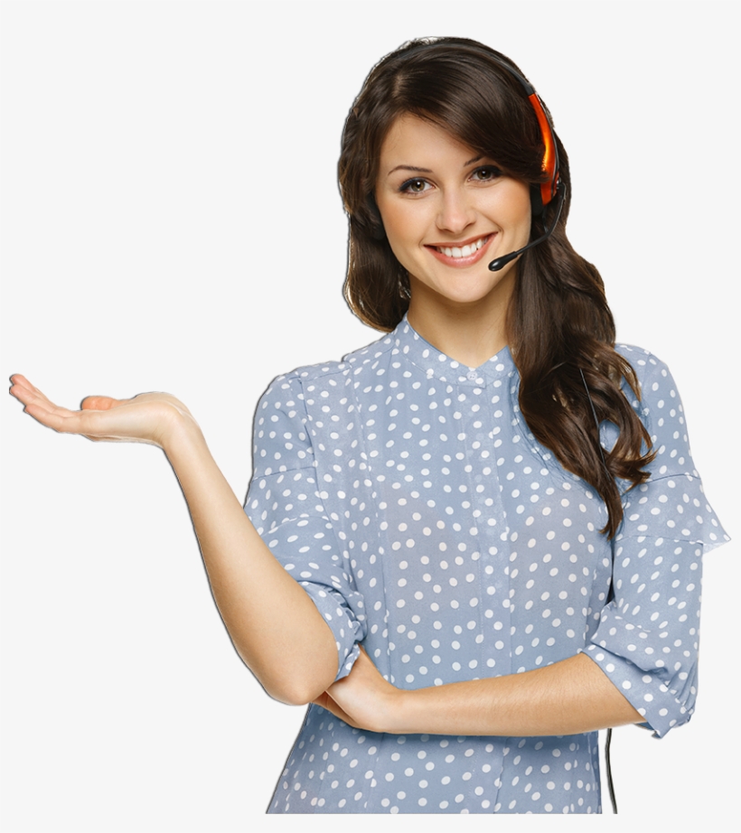 Download It's Your Call - Call Center Woman Png | Transparent PNG ...