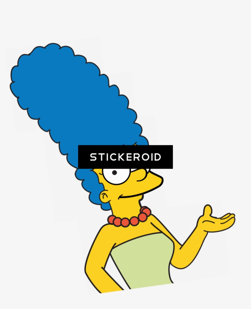 Download Simpsons Actors Heroes - Marge Simpson Face Png | Transparent ...