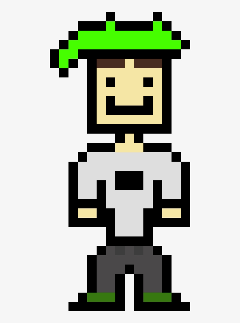 I Got Bored So I Quickly Made A Jack On Piskel It's - Cartoon PNG Image ...