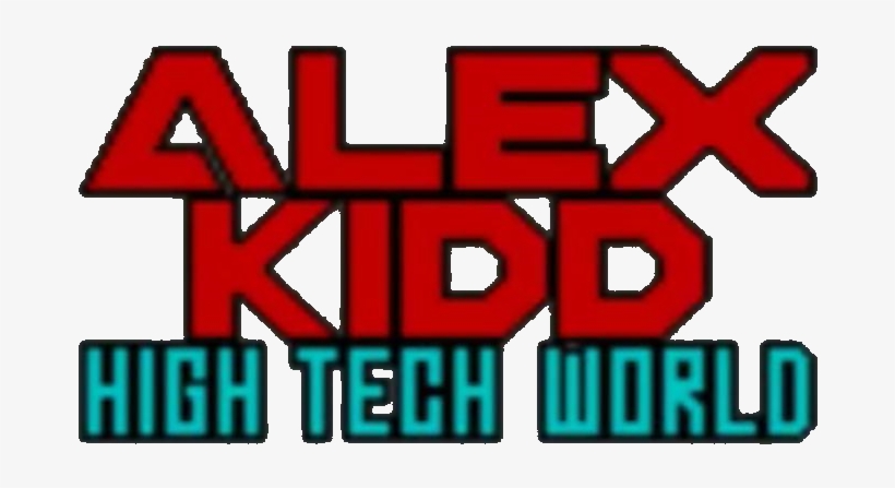 Alex Kidd In High-tech World Logo - Alex Kidd: High-tech World PNG ...