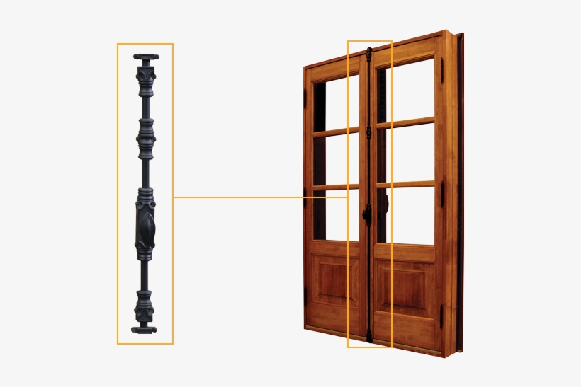 The Balcony Doors Open Inwards Only - Porte Balcon En Bois PNG Image ...