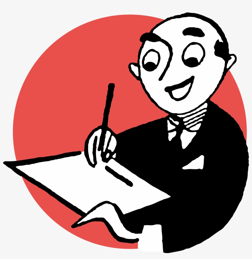 Investor's Notebook - Art Print: Pop Ink - Csa Images' Man Writing On ...