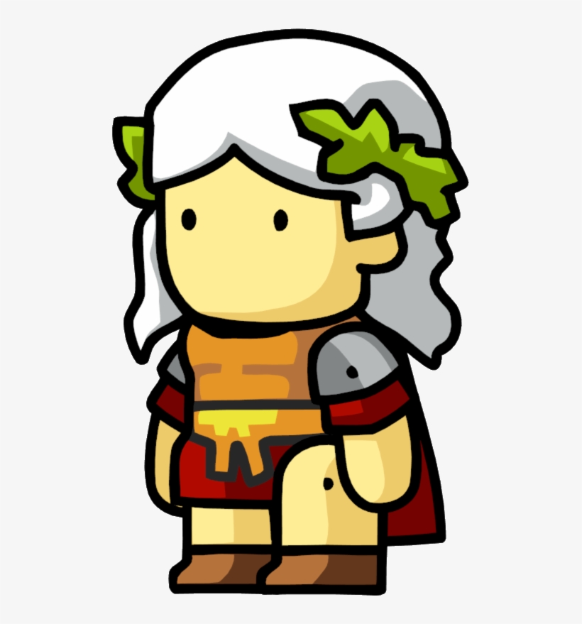 Caesar Female - Alexander The Great Scribblenauts PNG Image ...