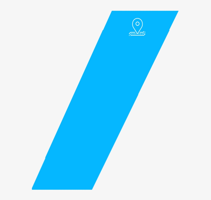 Contact Us Icon - Parallelogram Blue Shape Png PNG Image | Transparent ...