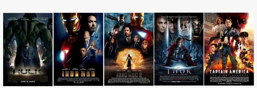 Catch - Cronologia Dos Filmes Da Marvel PNG Image | Transparent PNG ...