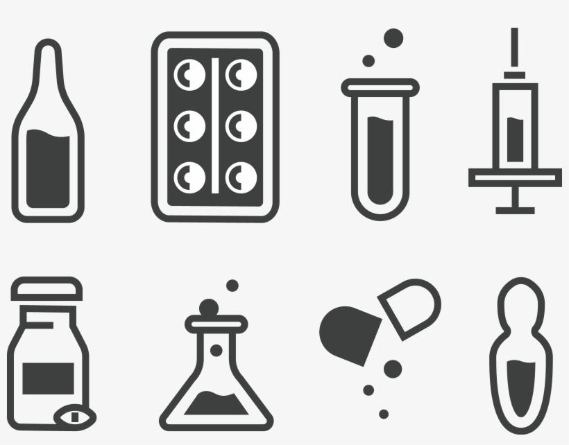 Chemistry Icon Chemical Clinical Needle Tablets - Clínico Png PNG Image ...