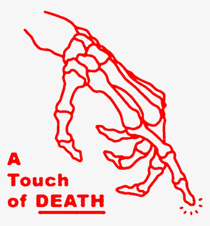 Aesthetic Skeleton Hand Text Quote Grunge Hands Death - Text PNG Image ...
