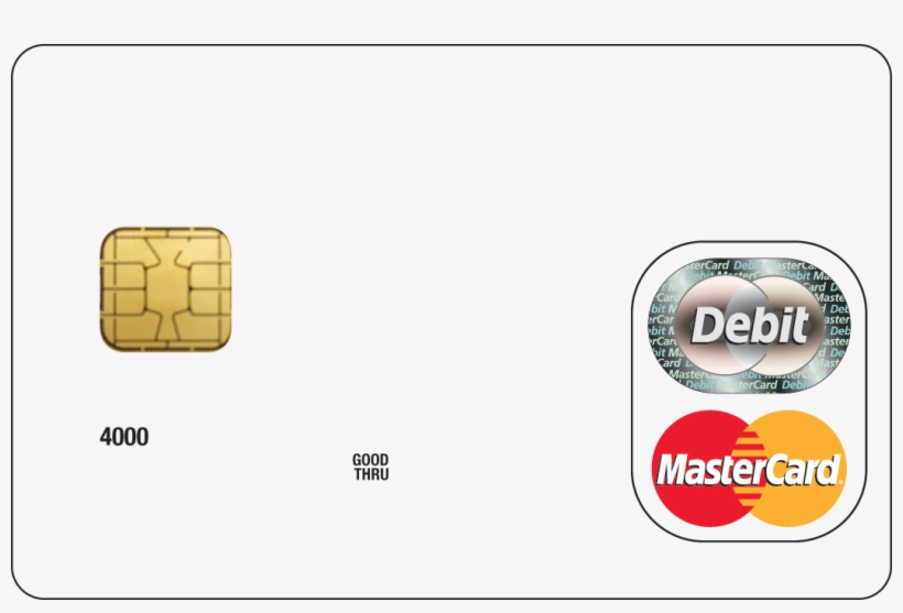 Download Mc Debit Hologram Emv Gold8 - Mastercard With Silver Hologram ...