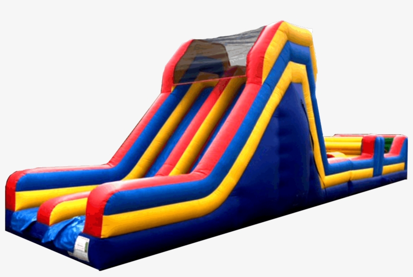 And 16 Foot Tall Dual Lane Giant Slide - 50 Feet Tall House PNG Image ...