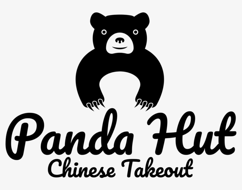 Panda Hut Logo Black - Abony PNG Image | Transparent PNG Free Download ...