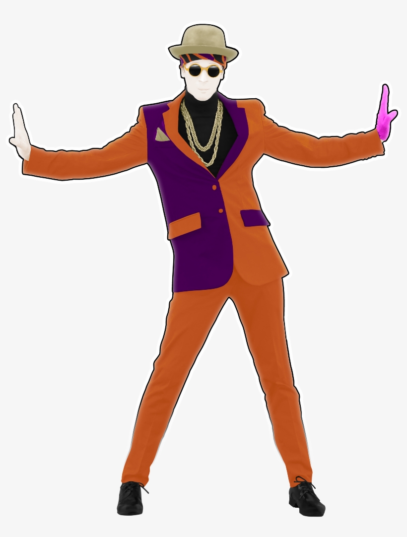 Uptown Funk Dancer 1 - Uptown Funk Clip Art PNG Image | Transparent PNG ...