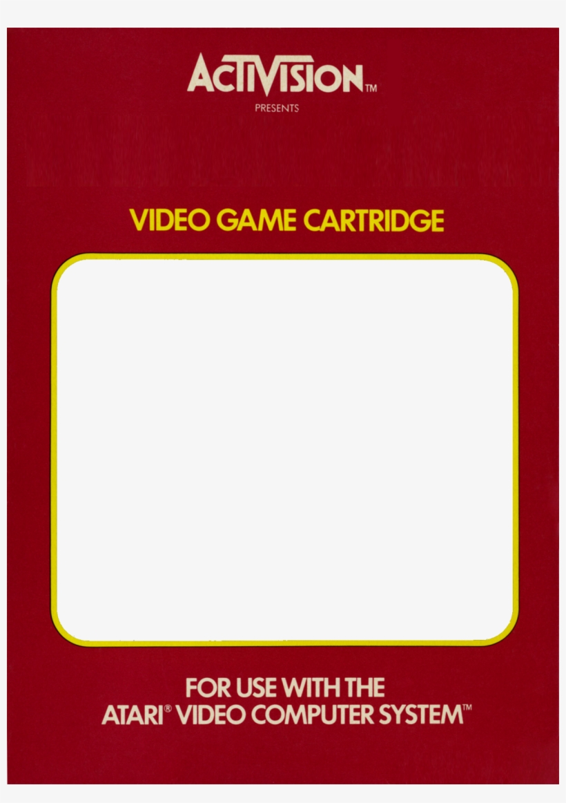 Activision - Starmaster Atari 2600 Video Game | Dkoldies PNG Image ...