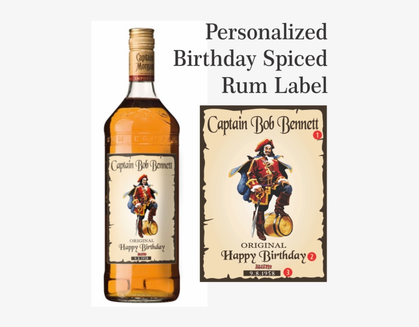 Download Personalized Rum Label - Happy Birthday Captain Morgan Meme ...