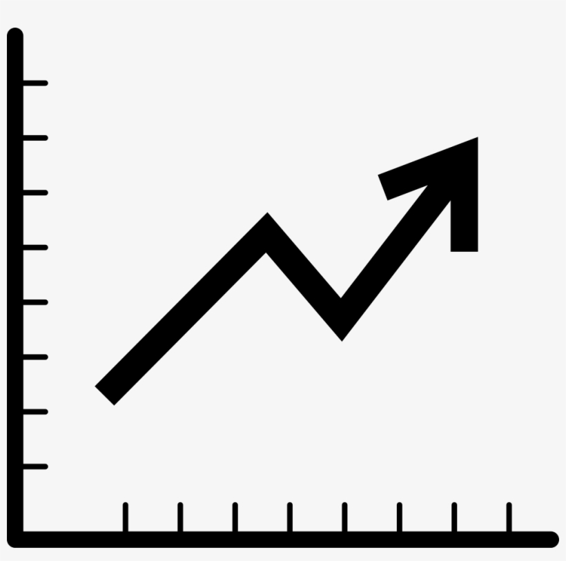 Download Line Graph Comments - Black And White Icon Line Graph ...