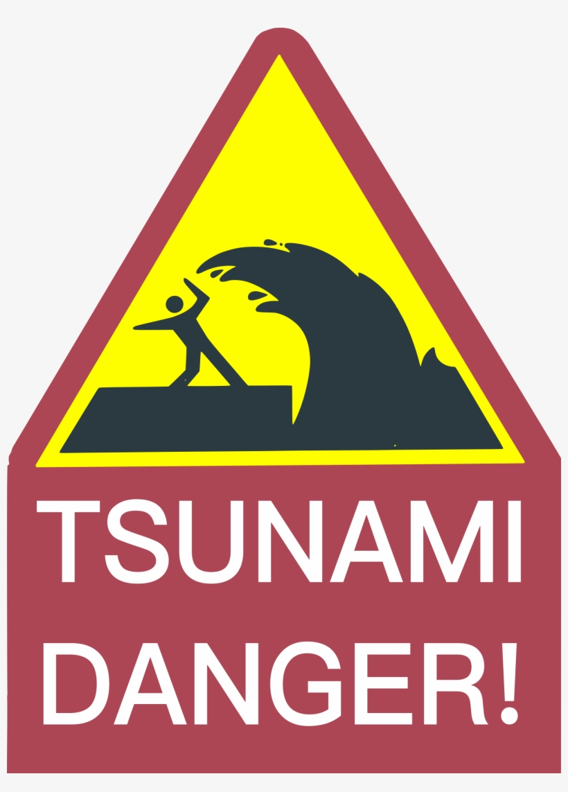 This Free Icons Png Design Of Tsunami Danger Sign PNG Image ...