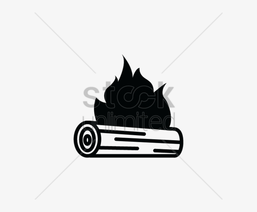 Fire At Getdrawings Com Free For Personal - Log On Fire Drawing PNG ...