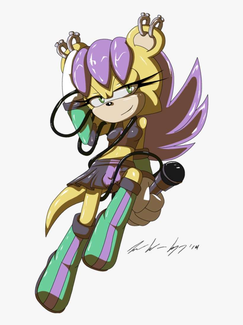 View Samegoogleiqdbsaucenao Aa3 , - Sonic Mina The Mongoose PNG Image ...