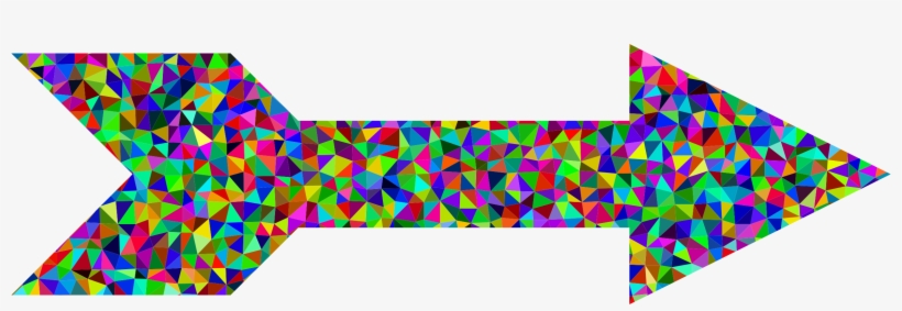 This Free Icons Png Design Of Prismatic Low Poly Arrow - Low Poly Arrow ...