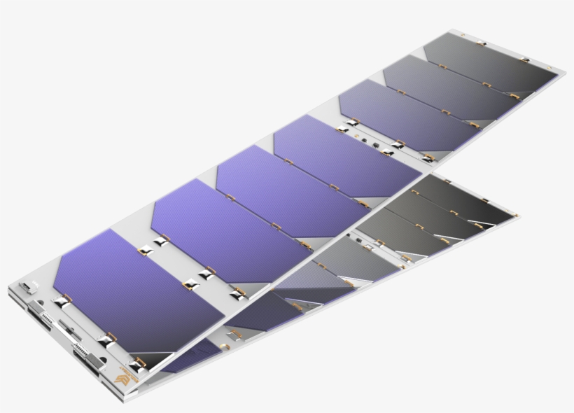 3u Single Deployable Solar Array - Solar Panel PNG Image | Transparent ...
