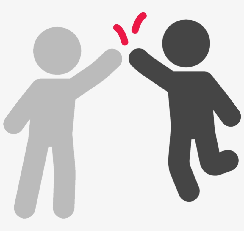 See The Benefits - Silhouette High Five Clipart PNG Image | Transparent ...