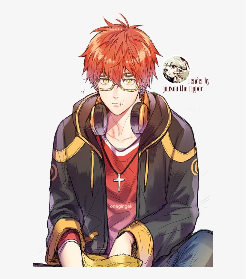 Download 707 Png - 707 Mystic Messenger Render | Transparent PNG ...