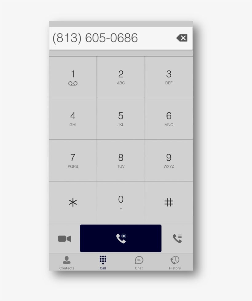 A Badge Notification Appears On The Dial Pad Tab When - Number PNG ...