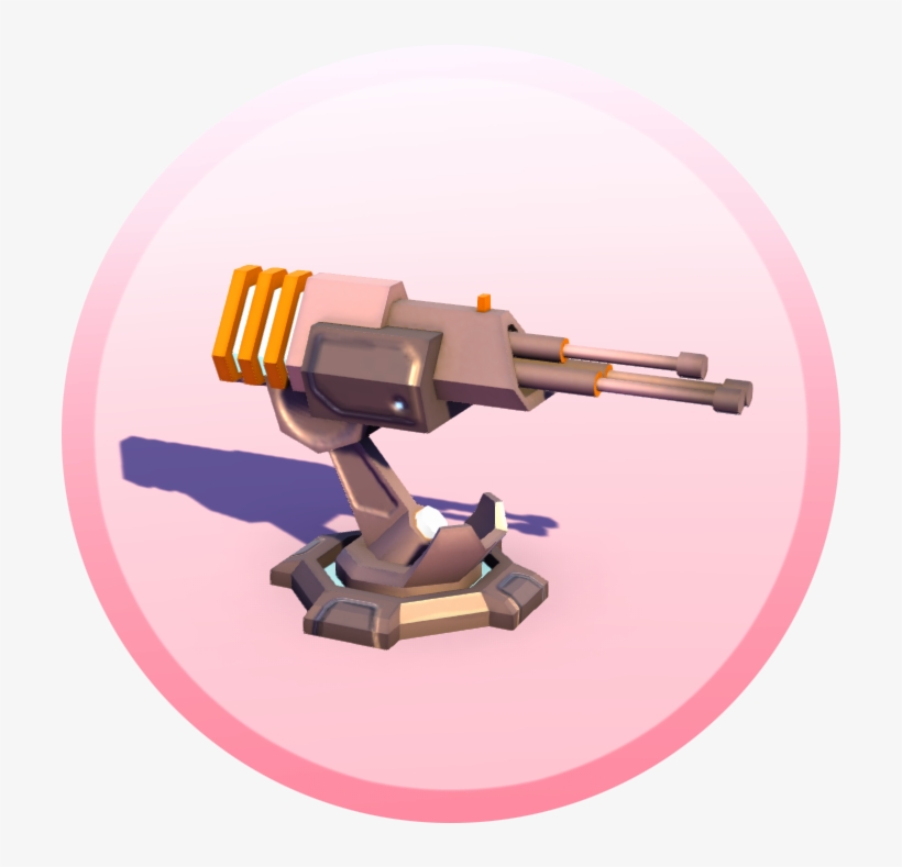 Turret Gatling - Gun Turret PNG Image | Transparent PNG Free Download ...