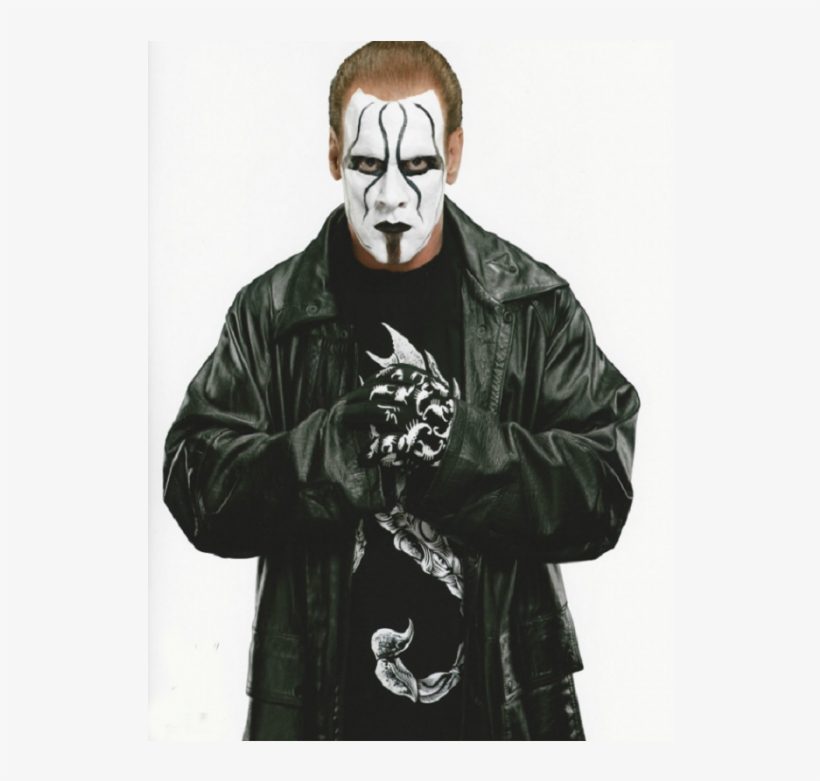 Popular Wrestler Sting Returns Black Leather Coat - Sting Wwe 2015 PNG ...