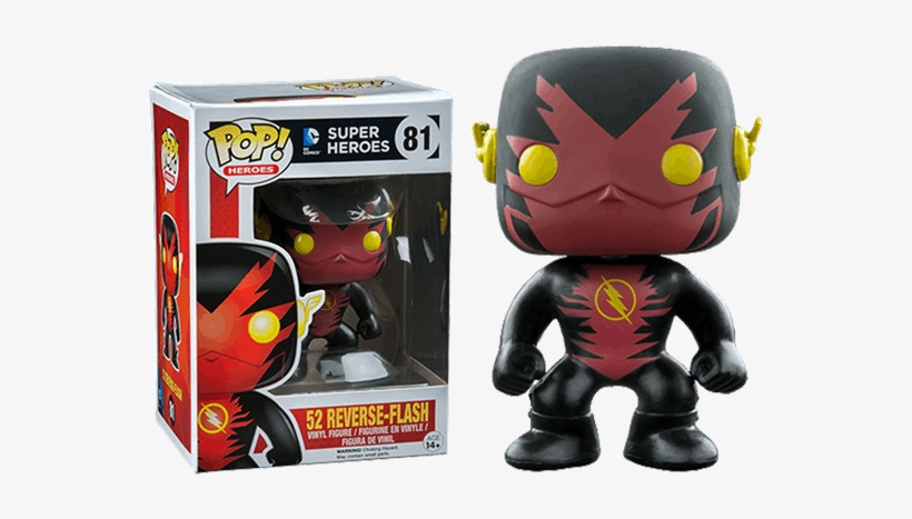 1 Of - New 52 Reverse Flash Pop PNG Image | Transparent PNG Free ...